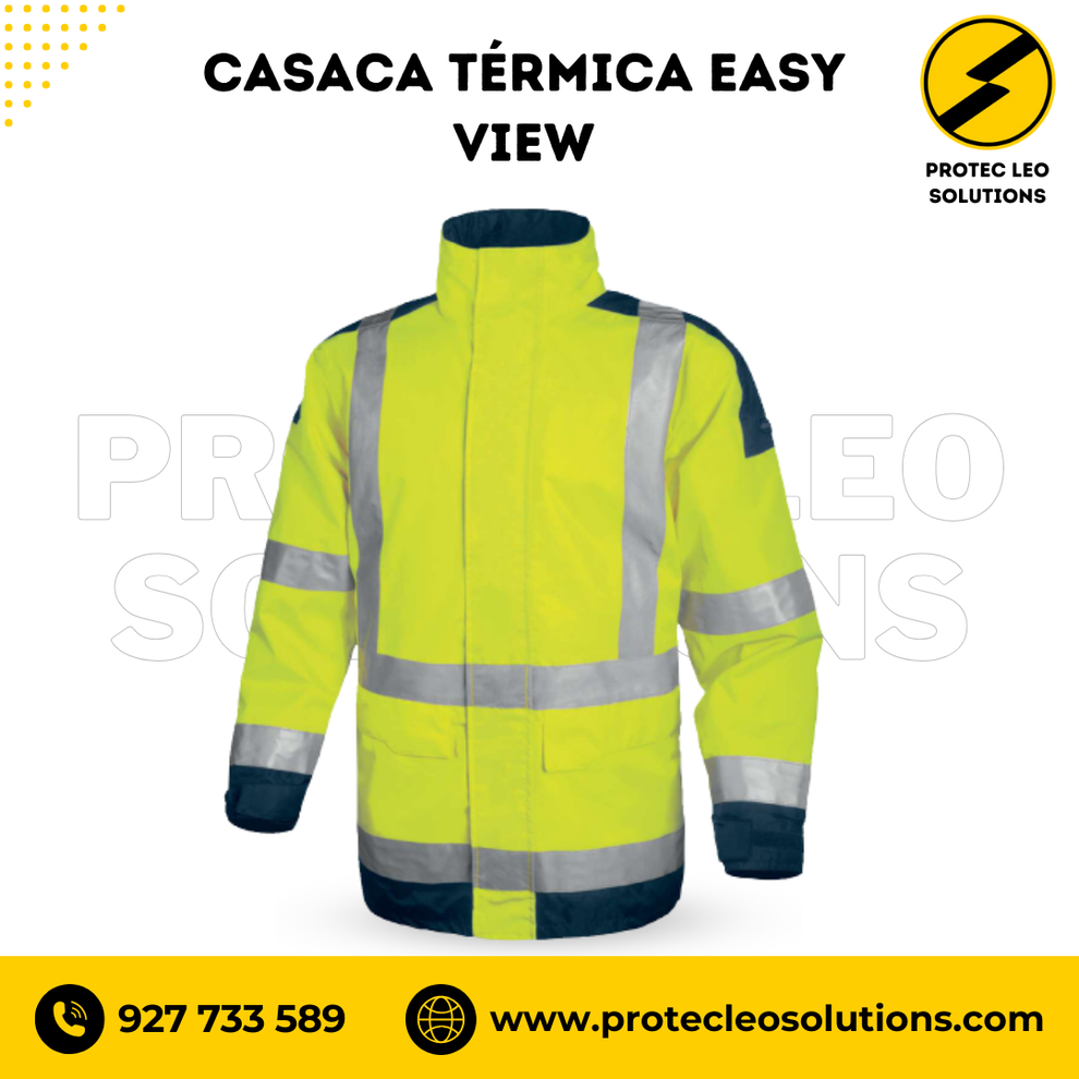 Casaca Térmica Alta Visibilidad Easy View Delta Plus – PROTEC LEO SOLUTIONS SAC